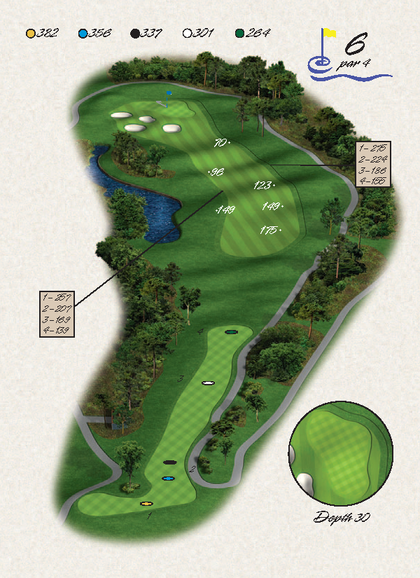 Course Layout - The Amelia River Club